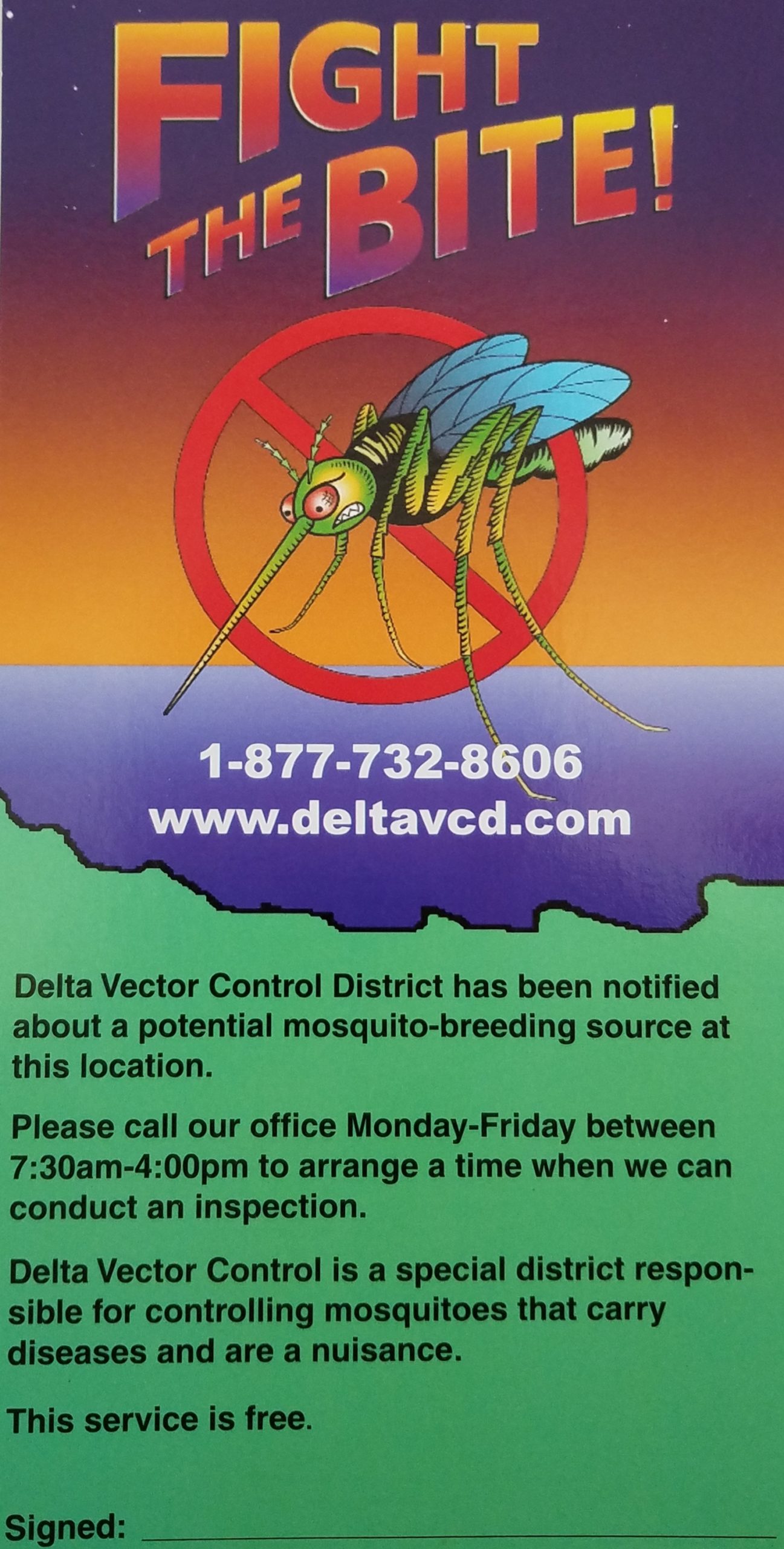 FAQ | Delta Mosquito and Vector Control District